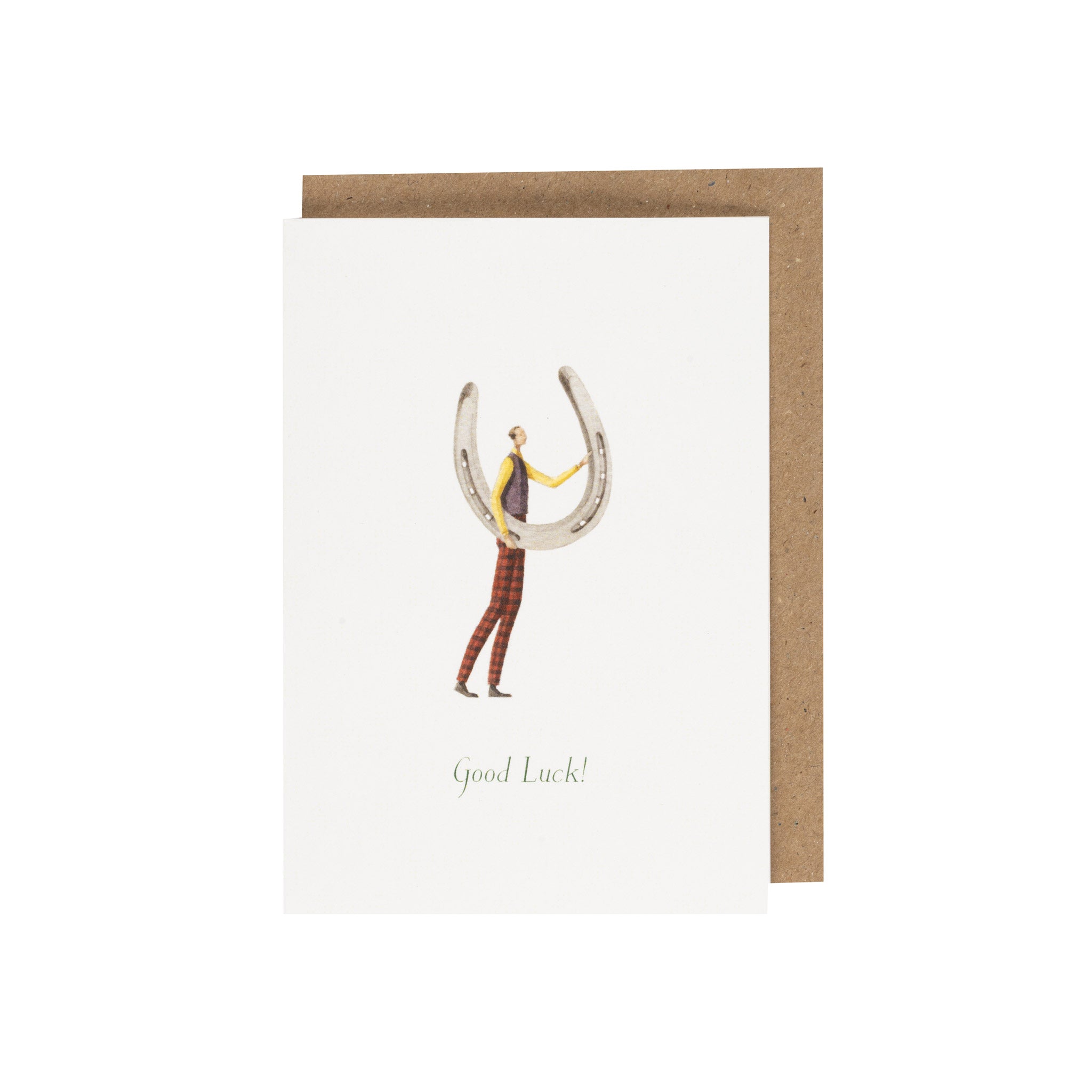 Horseshoe Man - Good Luck! – Laura Stoddart Illustrator