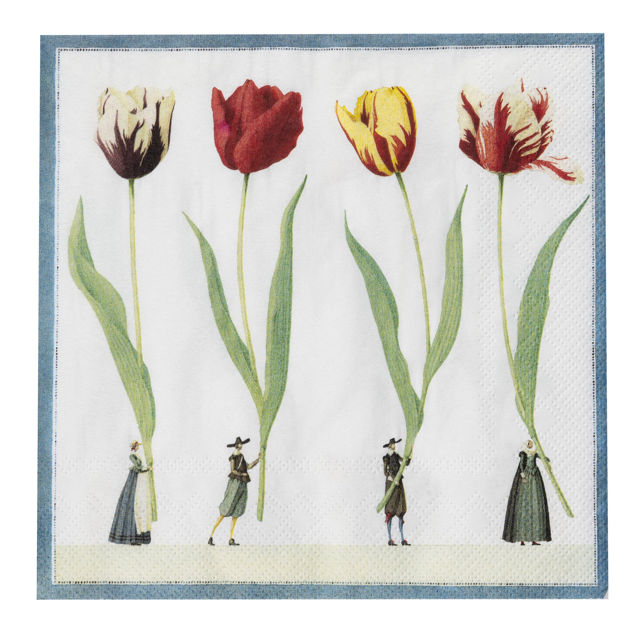 Tulip Parade - Paper Napkins – Laura Stoddart Illustrator