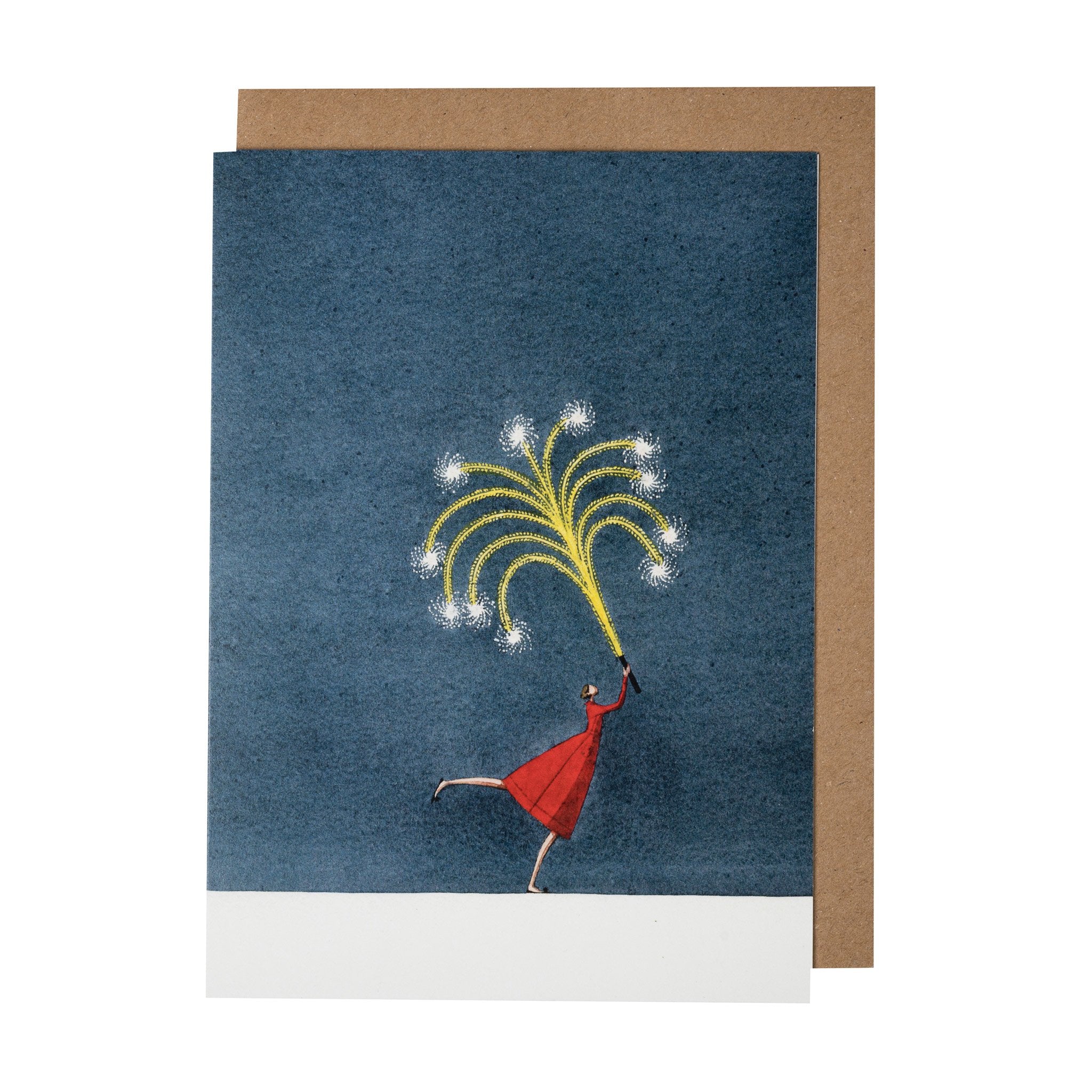 Greetings Card - Firework – Laura Stoddart Illustrator